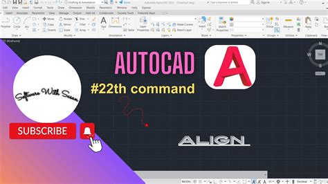 Autocad Align Tutorial Youtube