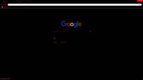 Red And Dark Chrome Theme ThemeBeta
