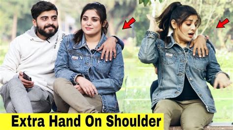 Extra Hand On Shoulder Prank Part 2 Prank In Pakistan Hit Pranks