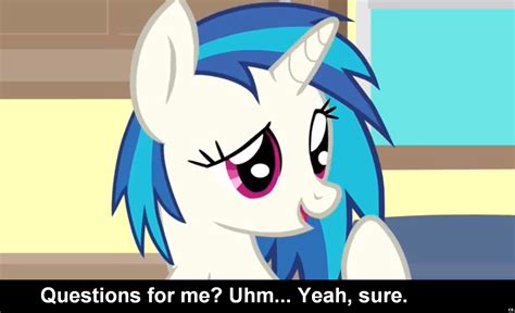 463474 Safe Dj Pon 3 Vinyl Scratch Comiccelestias Servant Interview G4 Caption Cs