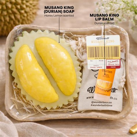 Musang King Durian Soap Lippie Set Wunderbath
