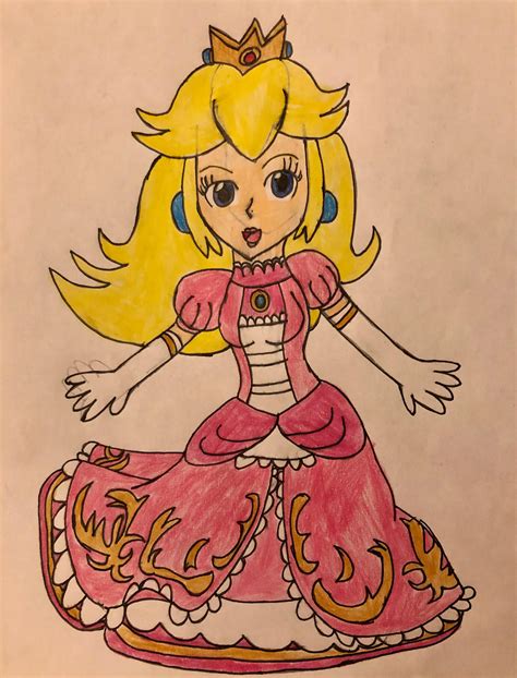 Peach Super Smash Bros By Stellarfairy On Deviantart