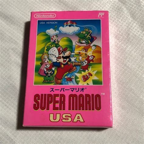 【やや傷や汚れあり】fc ファミコンソフト スーパーマリオusa 中古 当時物の落札情報詳細 ヤフオク落札価格検索 オークフリー