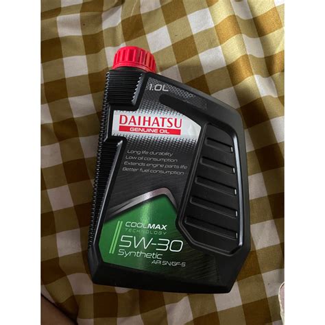Jual Daihatsu Genuine Oil W API SN GF Synthetic L Baru Shopee Indonesia