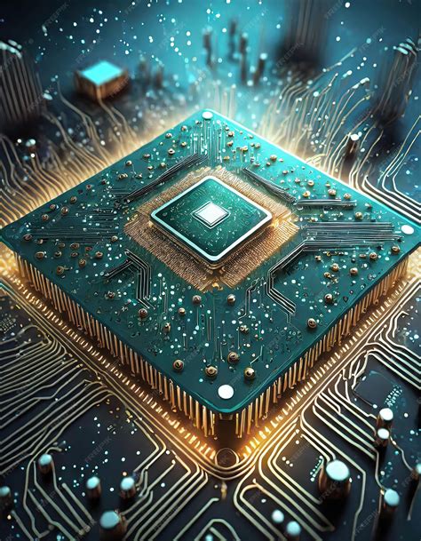 Premium Photo Circuit Board Technology Background Central Computer Processors Cpu Concept