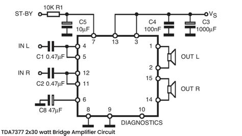 TDA Car Audio Amplifier