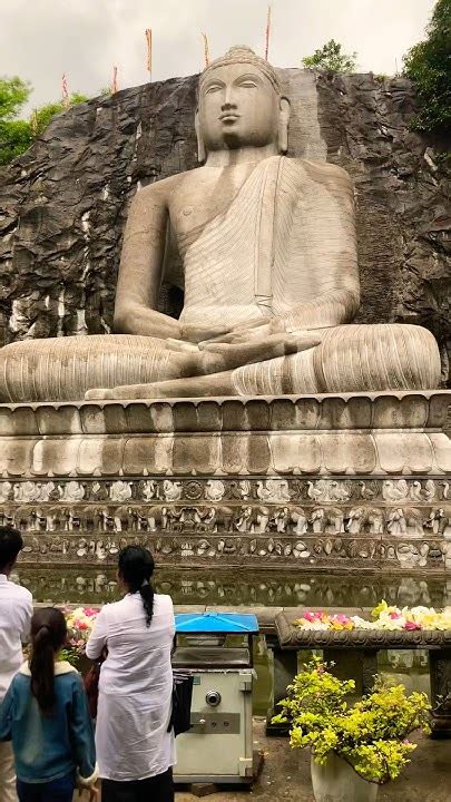 මොණරගල ශෛලමය සමාධි පිළිම වහන්සේ 🙏🙏 රිදීගම Srilanka Travel Nature Buddha Viralvideo Youtube