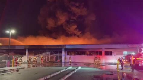 Firefighters Battle 3rd Alarm Fire In Phoenix Strip Mall