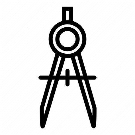 Architect Architecture Compass Design Drafting Draw Icon