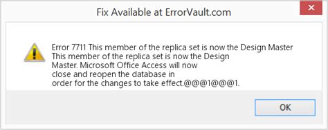 How To Fix Error 7711 This Member Of The Replica Set Is Now The Design