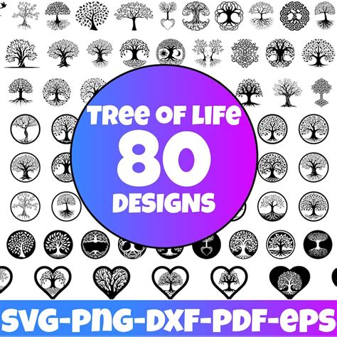 Tree Of Life Svg Etsy