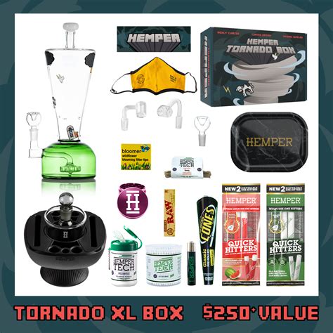 Hemper Tornado Xl Bong Box