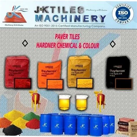 Interlocking Tile Hardener Chemical Packaging Size 250 Kg At ₹ 90kg