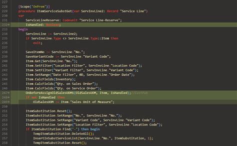 Event Request Codeunit 5701 Item Subst Itemservicesubstget