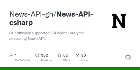 github news api gh news api csharp our officially supported c