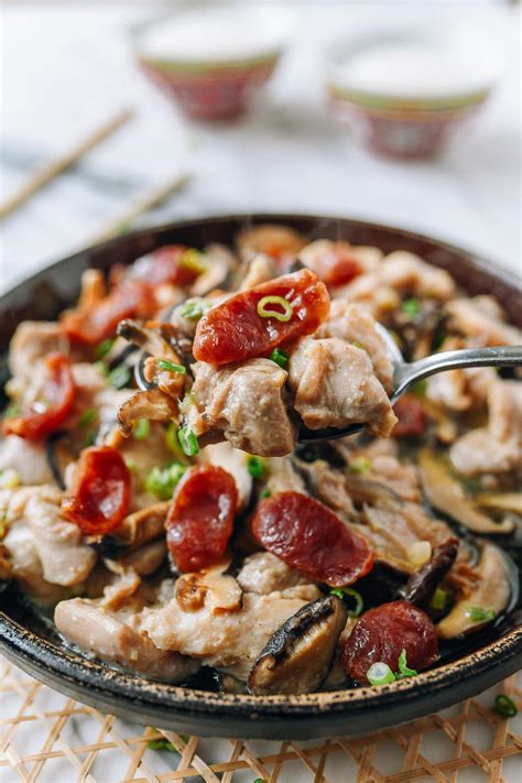 Cantonese Steamed Chicken With Chinese Sausage By The Woks Of Life