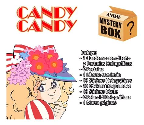 Caja Misteriosa Candy Candy Mystery Box Anime Envío Gratis Cuotas sin
