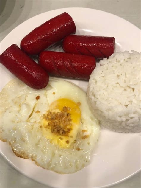 Delicious Hotsilog A Filipino Comfort Food