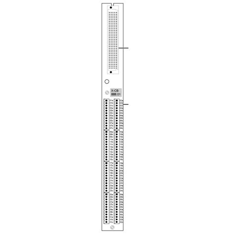 X Cb 008 01 Hima Connector Board With Screw Terminals
