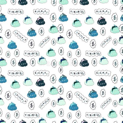 Seamless Pattern Finance Pattern Stock Illustration Illustration Of Cryptocurrency Financial