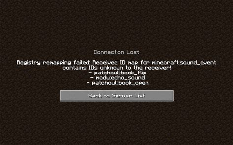 [java] registry remapping fail help r minecrafthelp