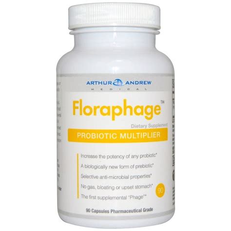 Arthur Andrew Medical, Floraphage, 90 капсул | Probiotics, Best ...