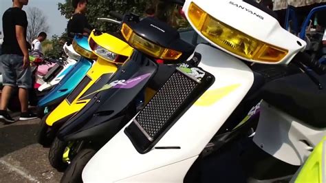Honda dio настоящий тюнинг , Тайвань ! - YouTube
