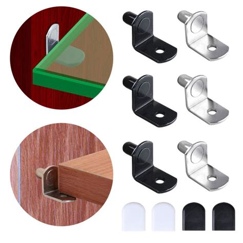 Polocat Bracket L Shaped Support Pegs Partition Nail Wardrobe Cabinet