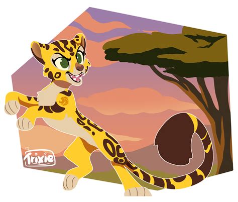 341542 Safe Artistpumpkinraventrick Fuli The Lion Guard Big Cat Cheetah Feline