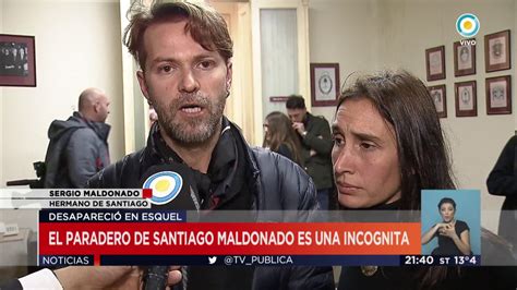 Sergio Maldonado Hermano De Santiago El Que Sabe Dónde Está Que Me