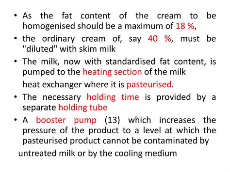 Heat Treatment Pasteurization Long Life Milk Products Pptx