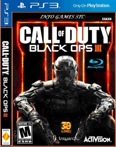 Call Of Duty Black Ops 3 Ps3 Mídia Física Blu Ray Caixinha Box