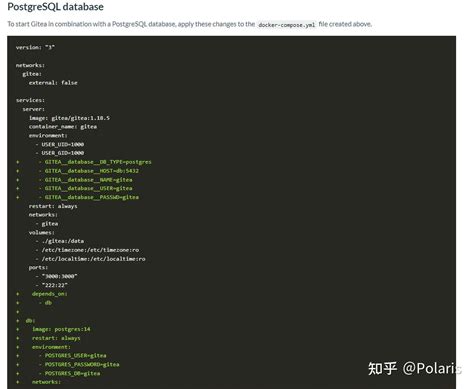Docker Compose实战系列（一）——安装gitea 知乎