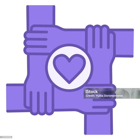 Ilustración De Icono De Color De Sentido De Pertenencia Icono Vectorial