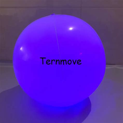 Led Ball Glow In The Dark Light Up Bouncy Balls Party T Inflatable