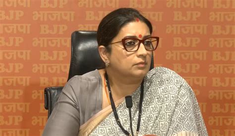 The Kerala Story A Wake Up Call Claims Smriti Irani Says Those