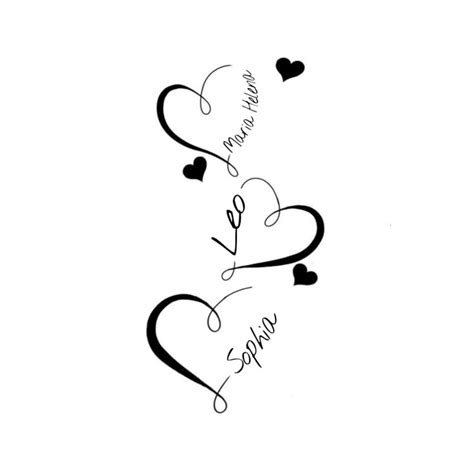 Pin De Julie Bacon Em Tattoo Em 2024 Tatuagem Infinito Com Nomes