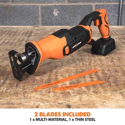 Evolution Cordless 18v Ext Li Ion R150rcp Li Reciprocating Saw Inc