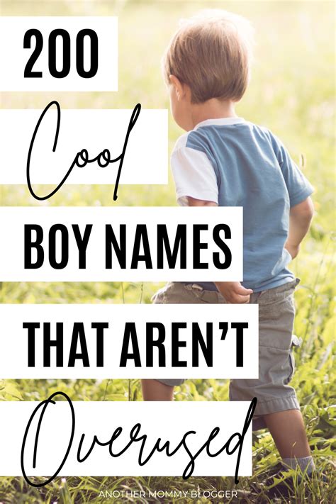 200 unique baby boy names – Artofit