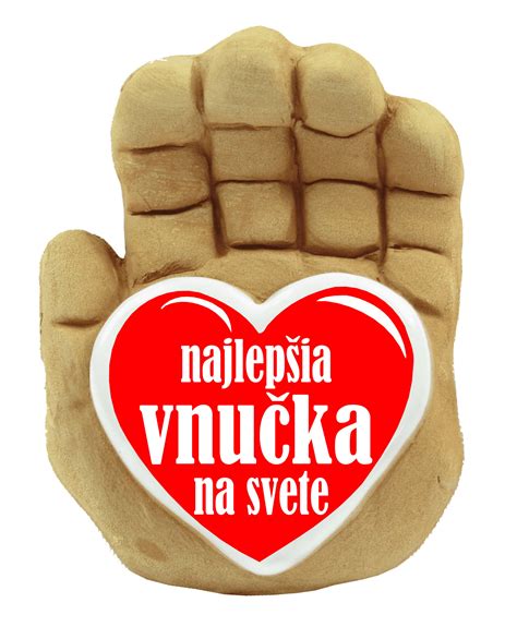 Srdce Na Dlani Najlepšia Vnučka Na Svete Čertovsky Dobré Darčeky