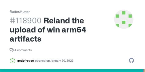Reland The Upload Of Win Arm64 Artifacts Issue 118900 Flutter