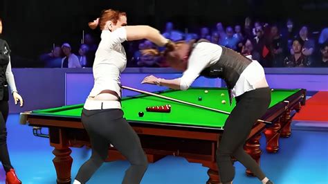 Most Ridiculous Moments In Women Snooker Youtube