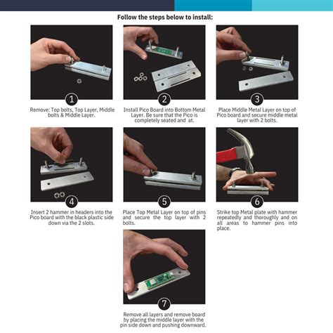 Vilros Heavy Duty Pin Header Install Rig For Raspberry Pi Pico Includ