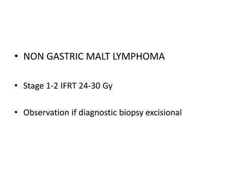 Indolent Lymphoma Management Pptx
