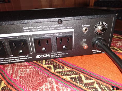 Adcom Ace 315 Surge Protector Line Enhancer 75 Shipped Conus Pp Fee