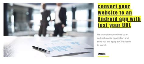 Convert Your Website To An App