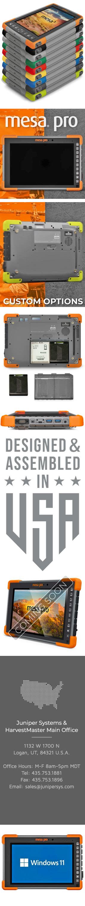Rugged Pc Tablets Juniper Systems Mesa Pro