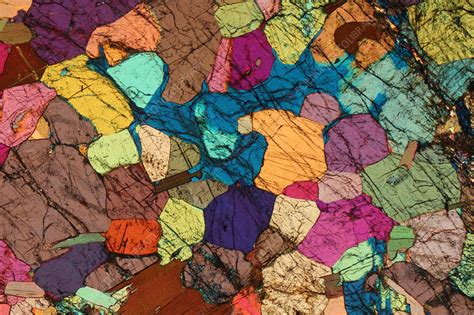 Pyroxenite Lm Stock Image C050 2428 Science Photo Library