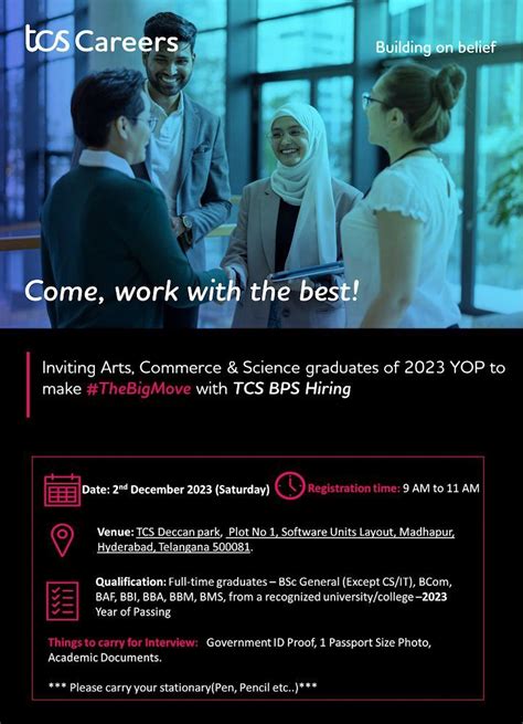 Tcs Bps Hiring Frontlines Media