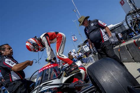 Indycar Series September 09 Firestone Grand Prix Of Monterey Editorial